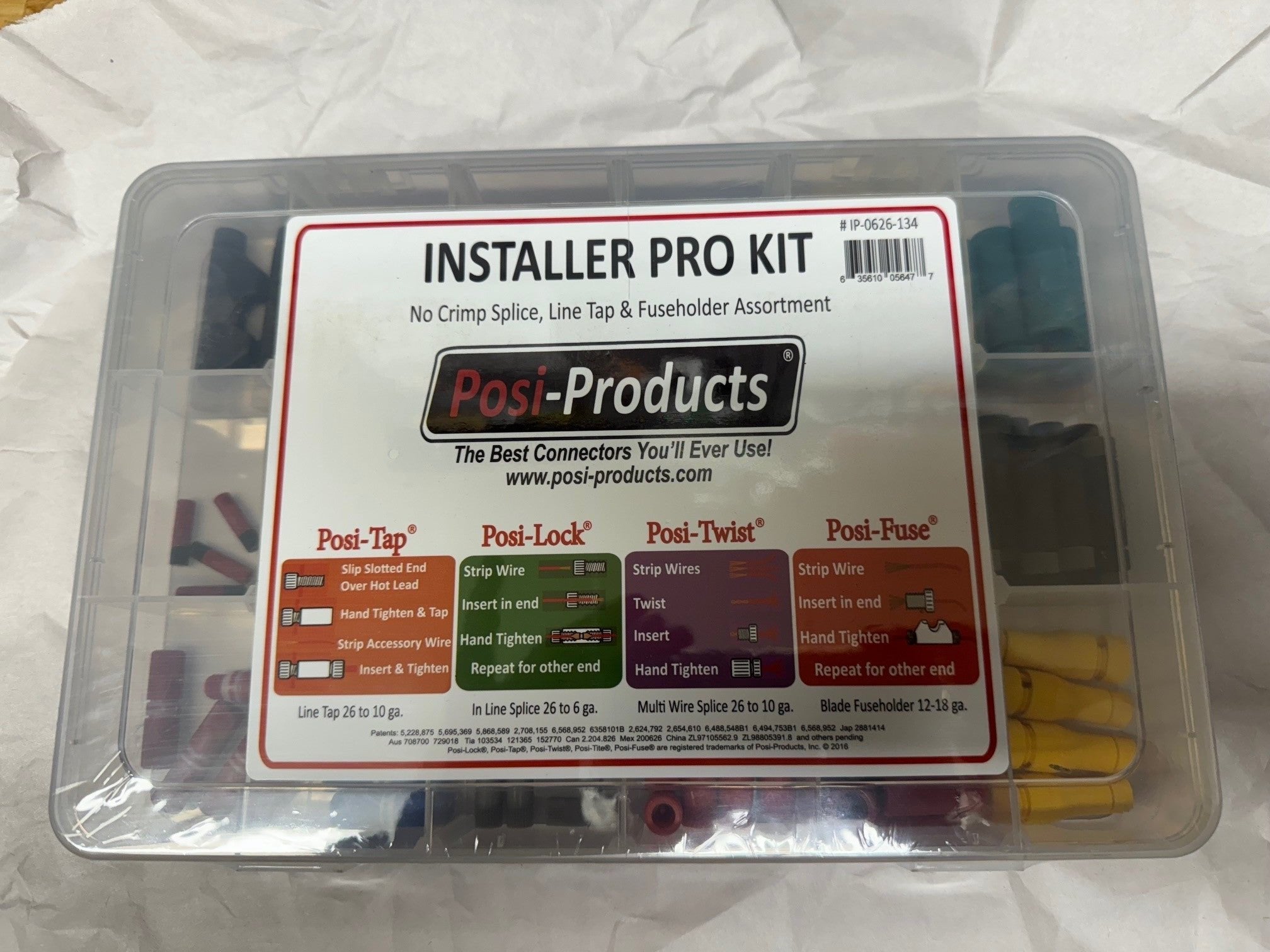 POSI-PRODUCTS POSI-TAP, INSTALLER PRO KIT - EVERYTHING YOU NEED ...